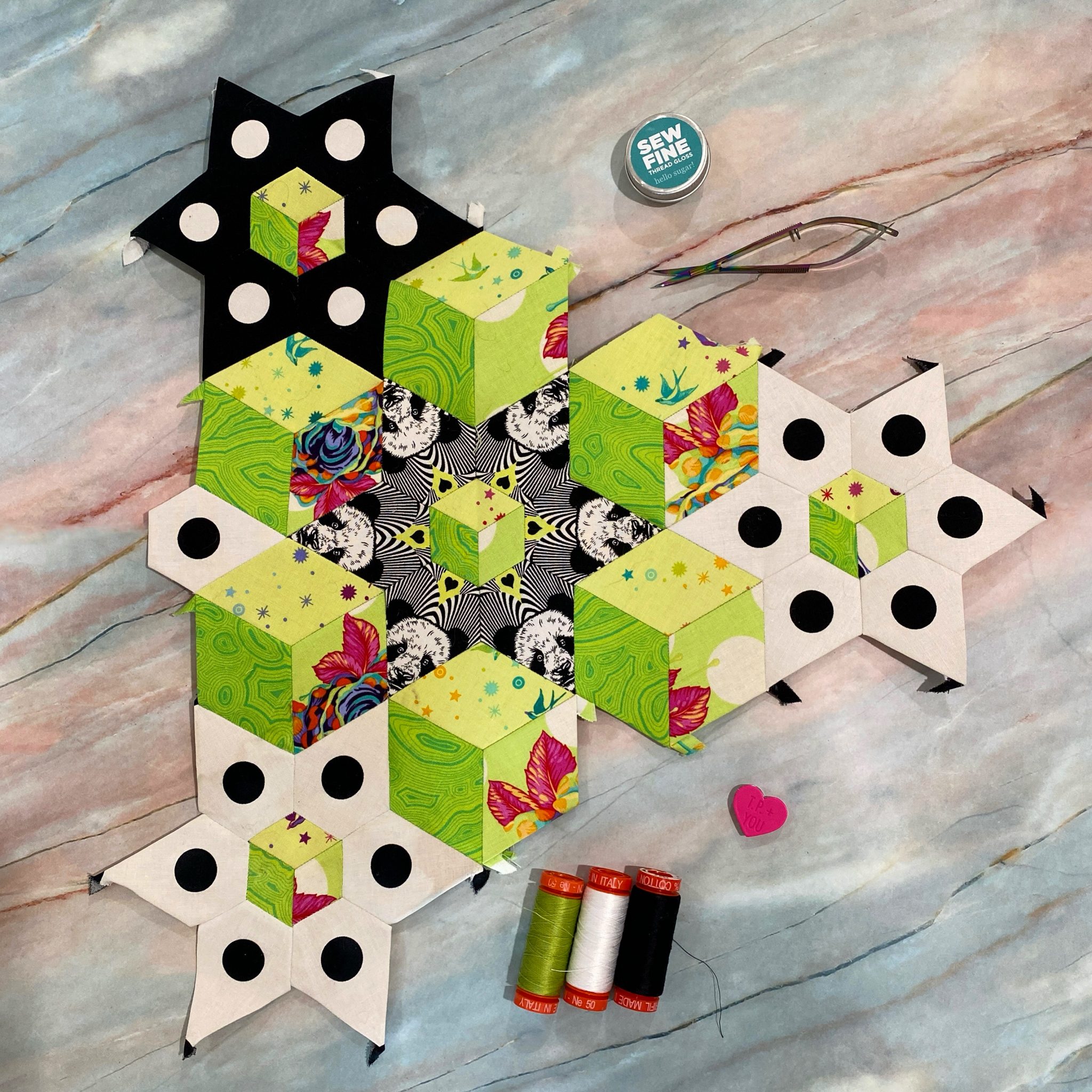 SEW FANCY RETREAT, INNER CUBE QUILT + MORE